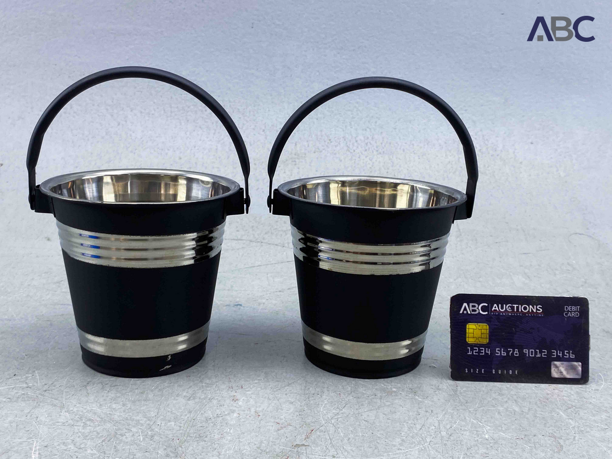 Ice Buckets Stainless Steel (2)