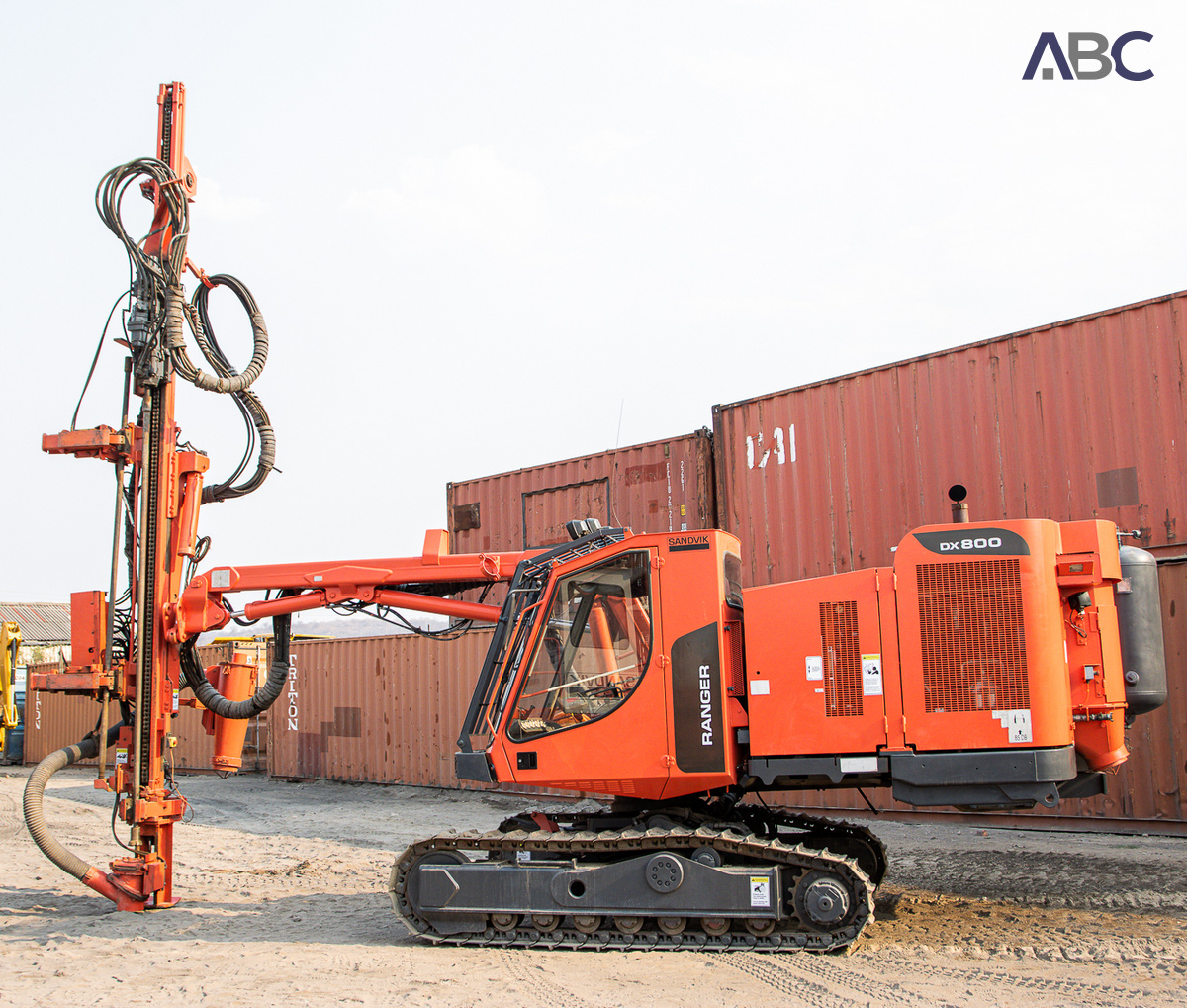 Sandvik Ranger DX 800 2013 Surface Top Hammer Tracked Drill Rig