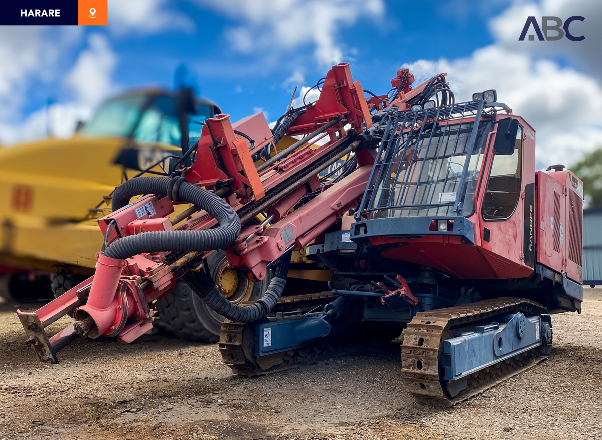 Sandvik Ranger DX 800 2013 Surface Top Hammer Tracked Drill Rig Red