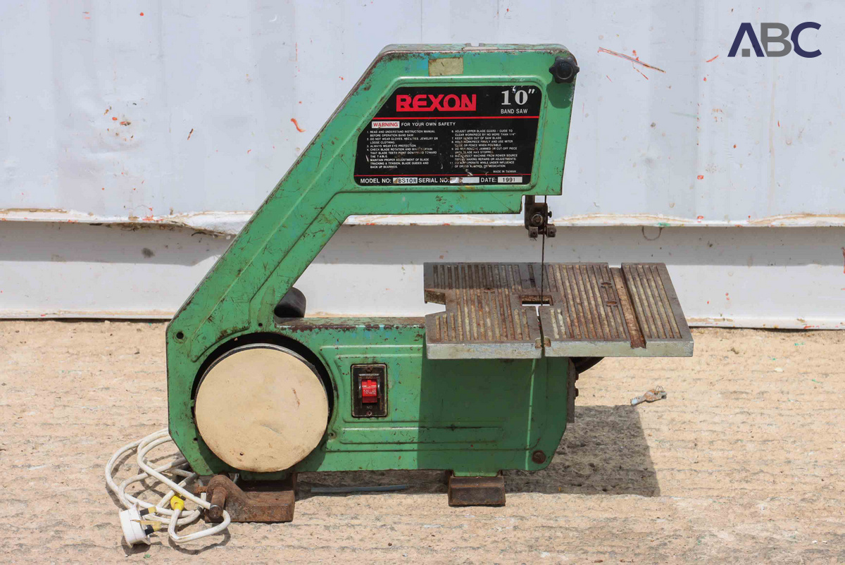 Rexon BS10R Bench Band Saw With Disc Sander (10") (1)