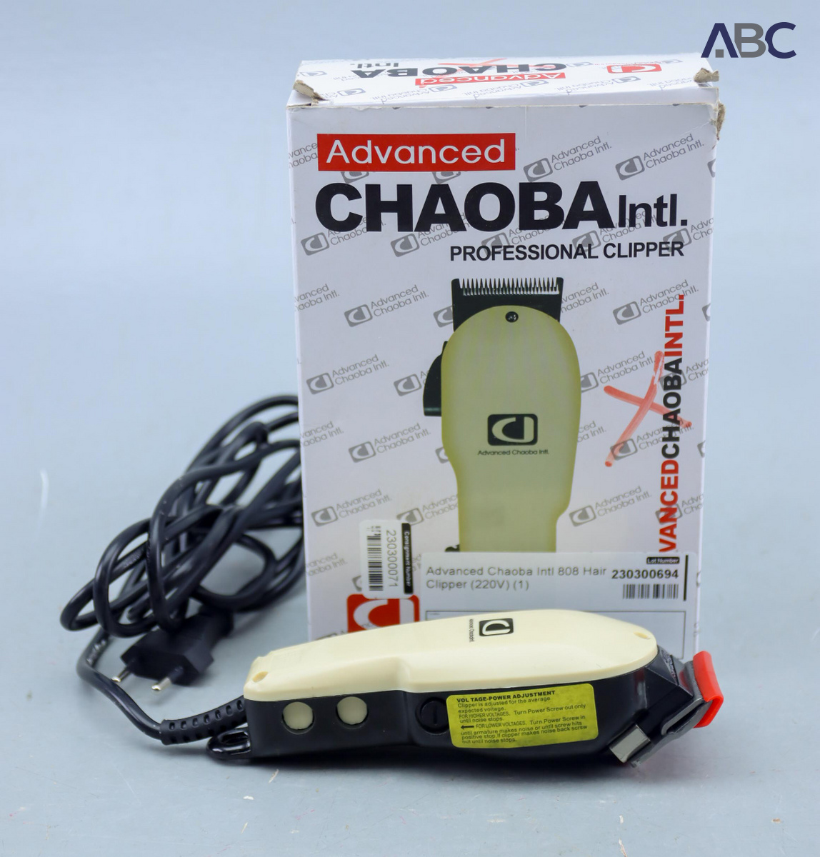Advanced Chaoba Intl 808 Hair Clipper (220V) (1)