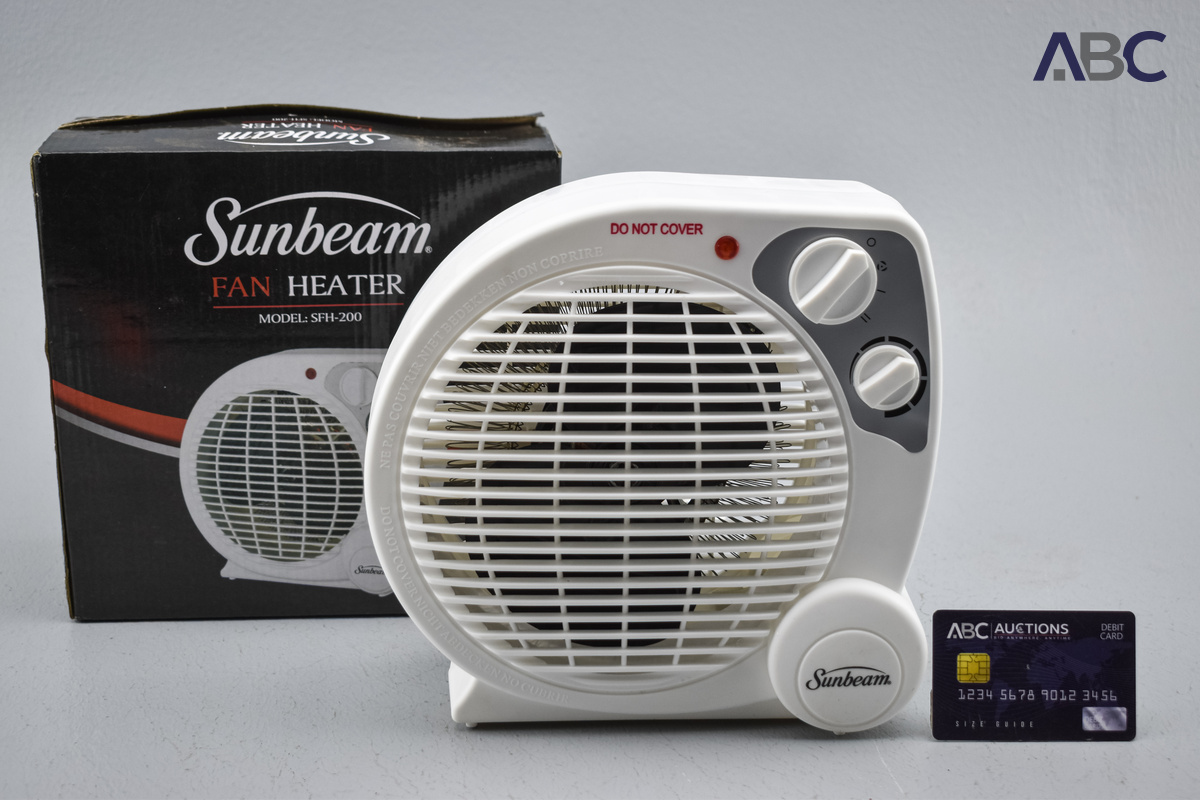 Sunbeam SFH-200 Fan Heater (230V) (1)