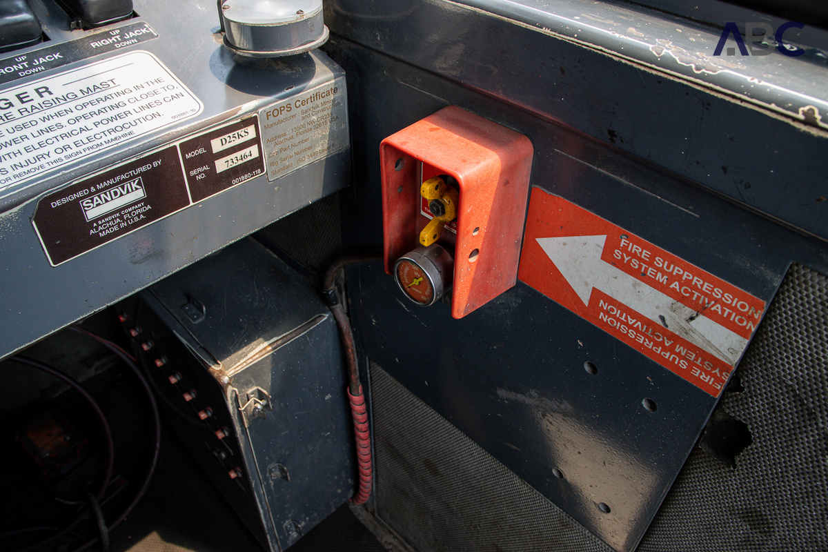 Sandvik D25KS 2011 Rotary Blasthole Tracked Drill Rig