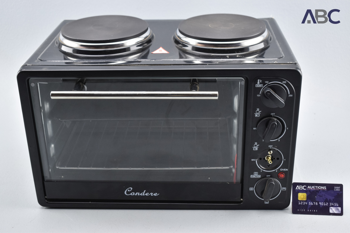 Condere Electric Stove With Oven (2 Plate - 230V) (1)