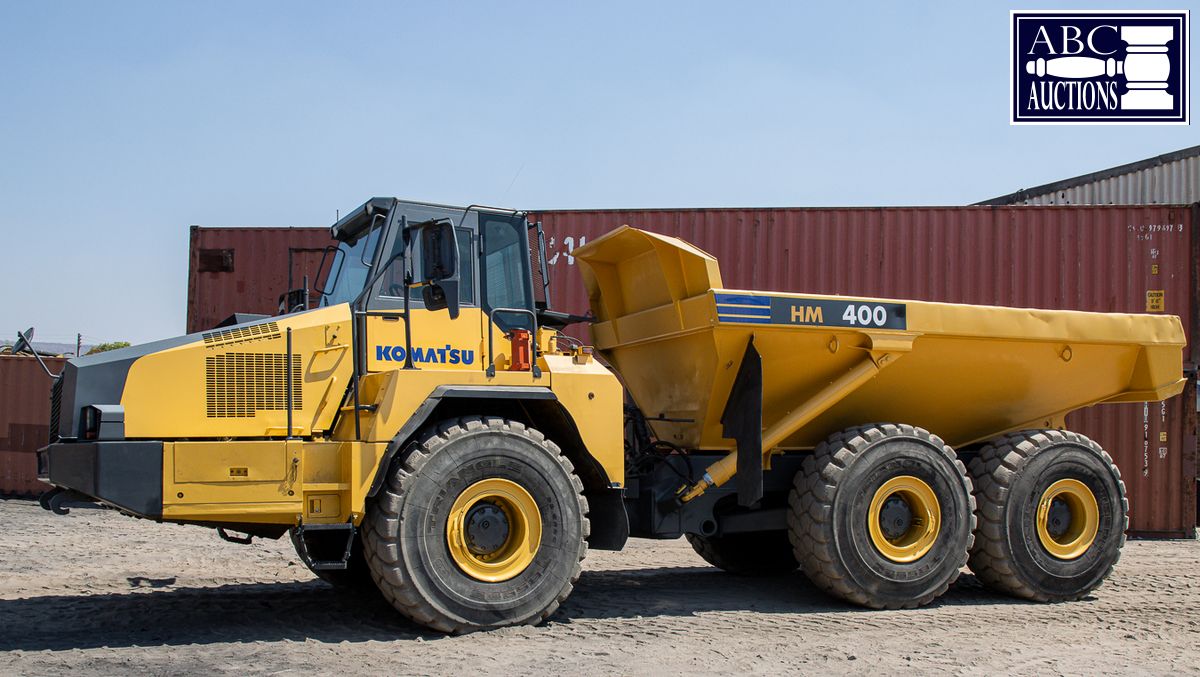 2011 Komatsu HM400-2 Articulated Dump Truck